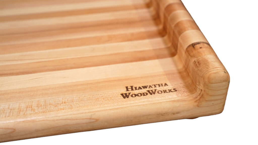 "Hero" Sloped Butcher Block | Hiawatha WoodWorks